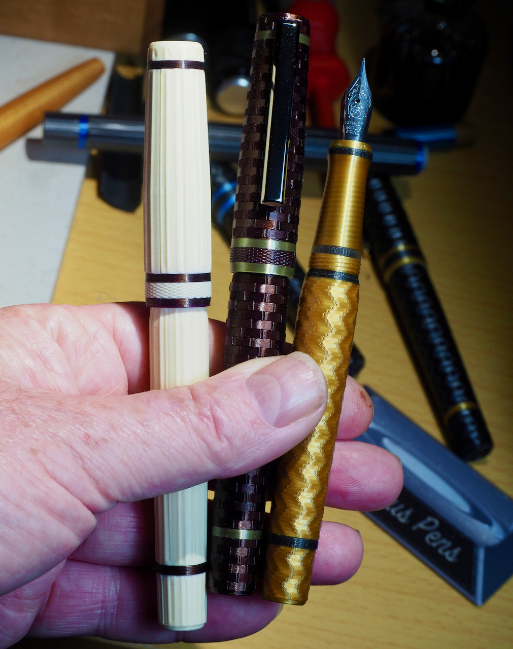 The new Model 20 - 3D-printed fountain pens