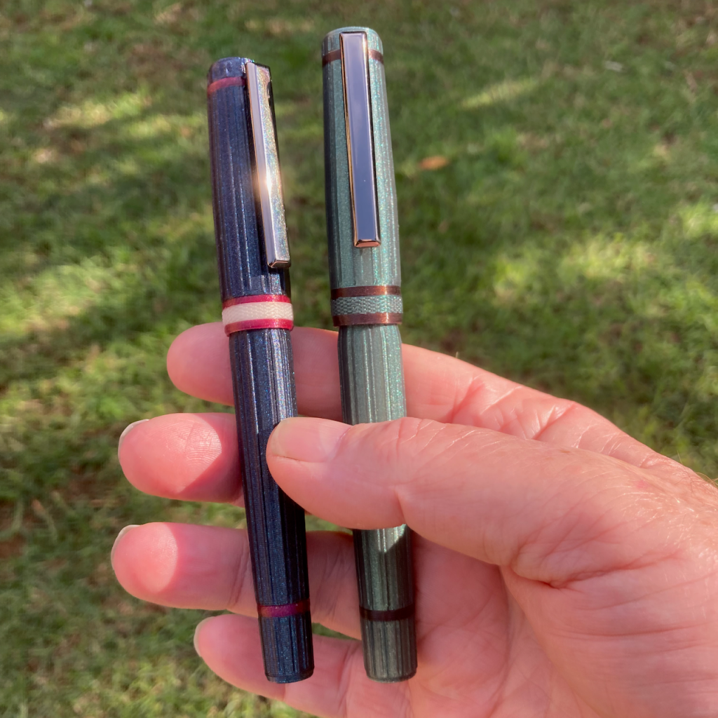 Models 2 and 20 - 3D-printed fountain pens